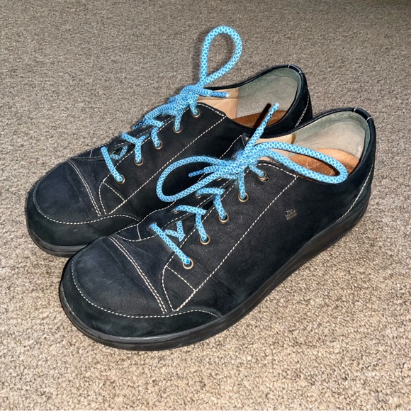 Finn Comfort | Shoes | Finn Comfort Ikebukuro Black Nubuck Suede Laceup ...